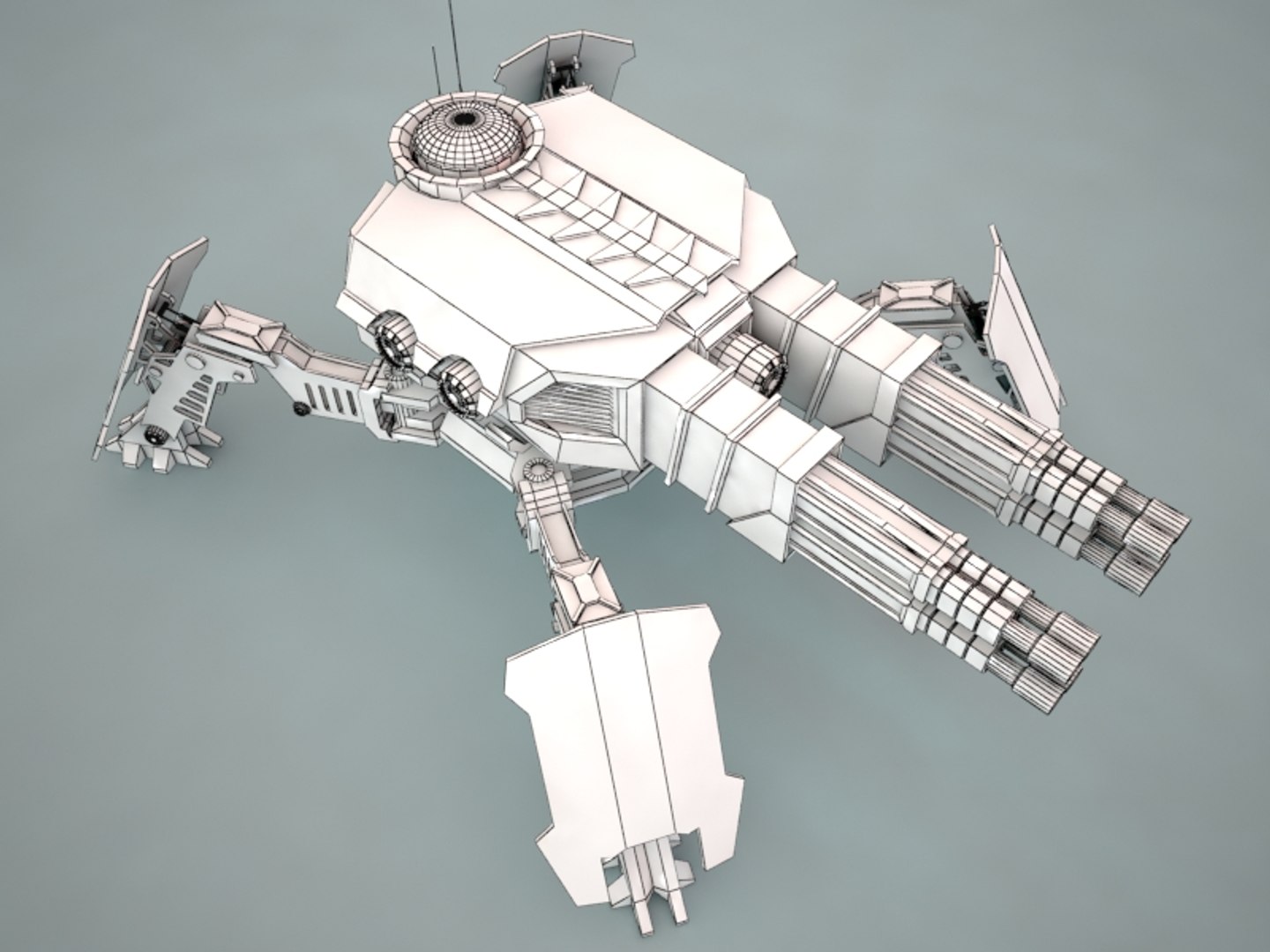 Turret 3d Model