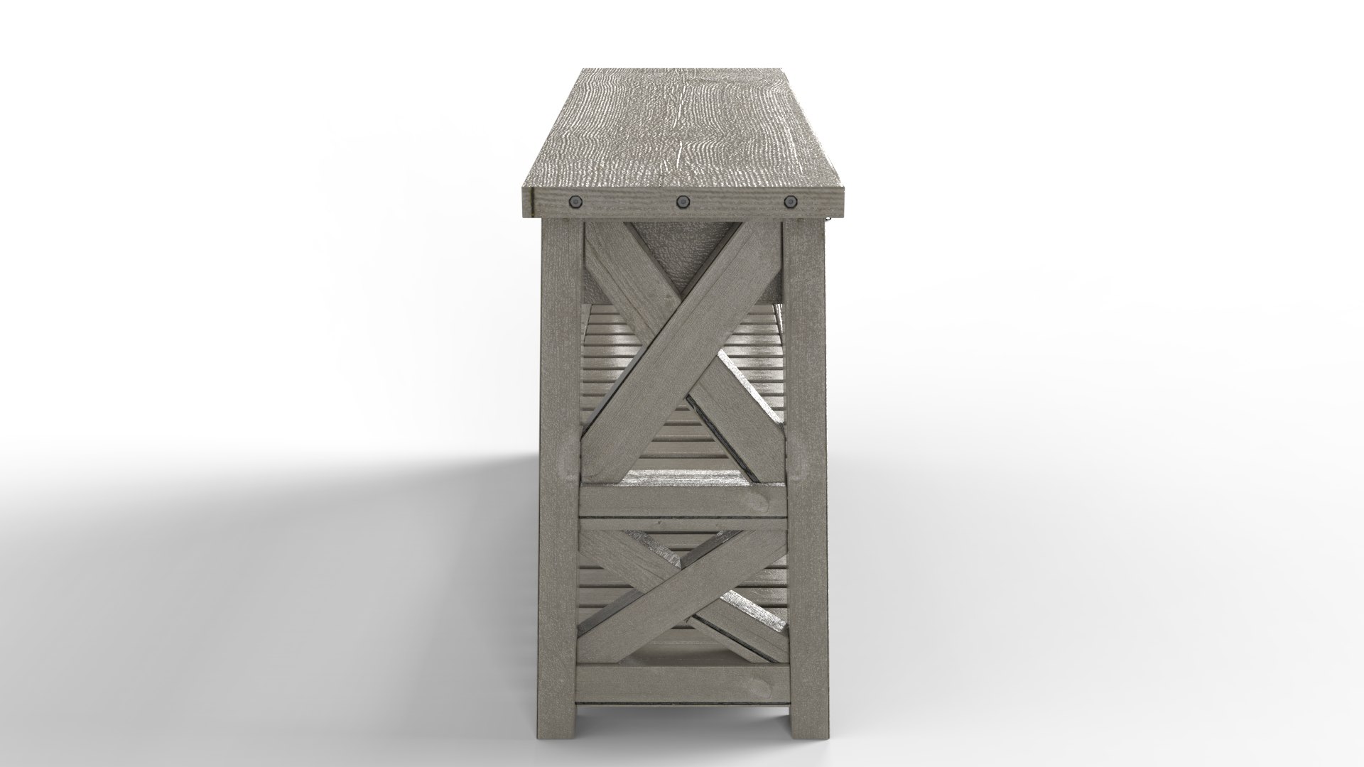 Jaxon Grey Console Table 3D Model - TurboSquid 2182789