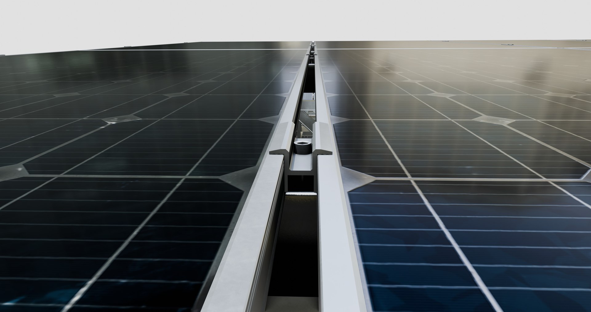 3D 200 KW Solar Canal - TurboSquid 2316909