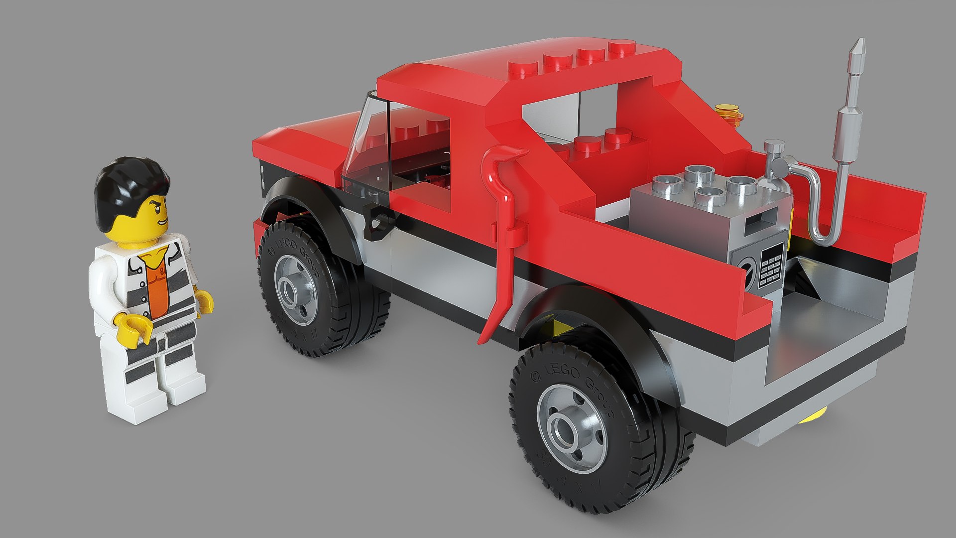 3D Lego PURSUIT - TurboSquid 1941867