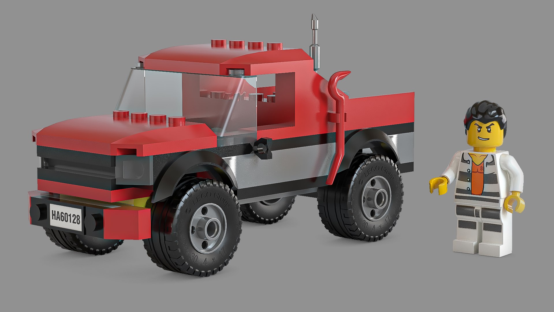 3D Lego PURSUIT - TurboSquid 1941867