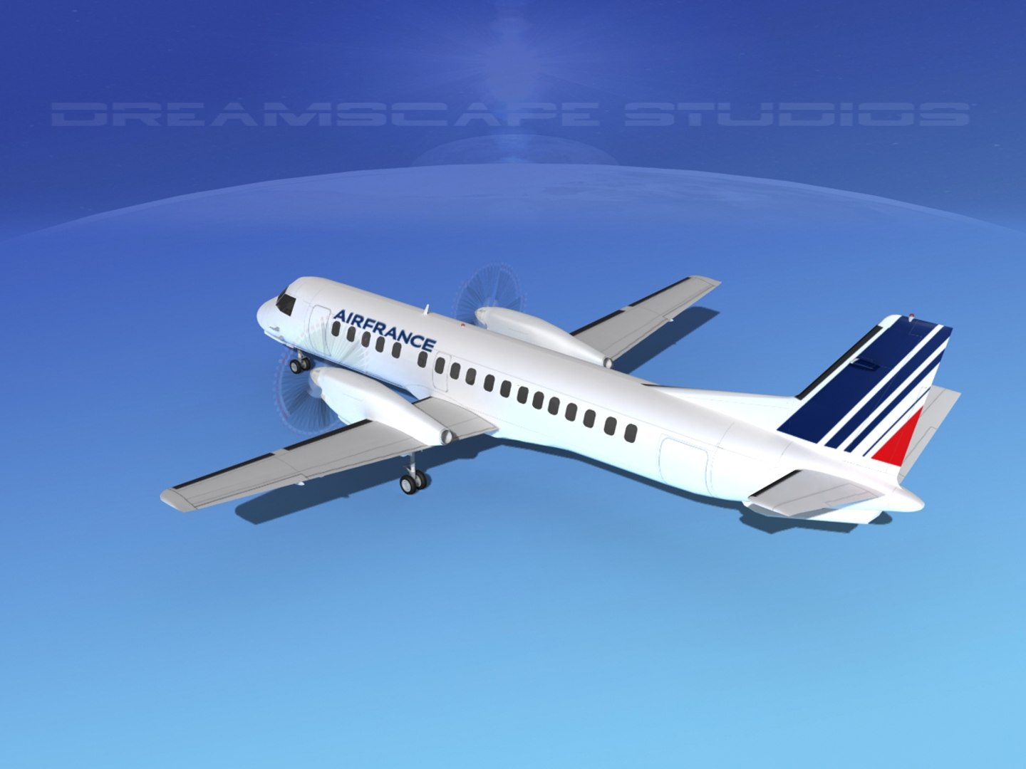 Cockpit Saab 2000 Model - TurboSquid 1203926