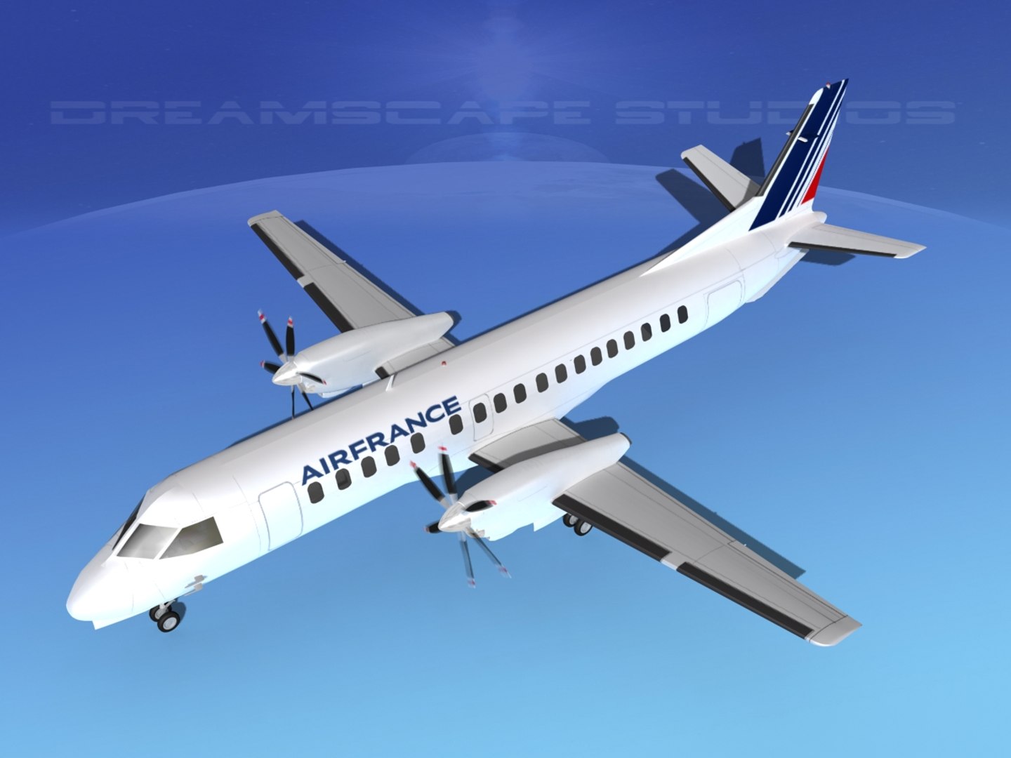 Cockpit Saab 2000 Model - TurboSquid 1203926