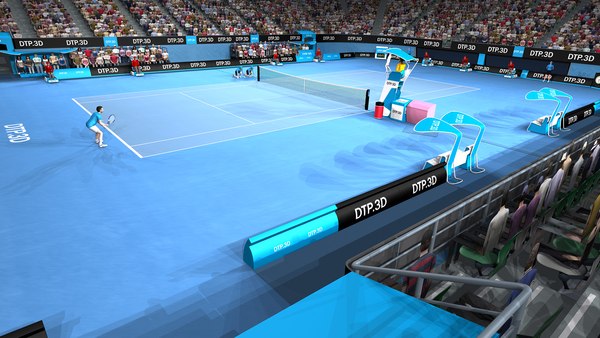 3D rod laver arena stadium - TurboSquid 1432460
