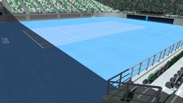 3D rod laver arena stadium - TurboSquid 1432460
