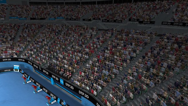 3D rod laver arena stadium - TurboSquid 1432460