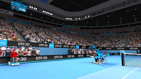 3D rod laver arena stadium - TurboSquid 1432460