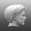 Male Human Head Solidworks 3dm