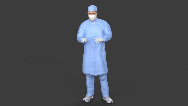 3D Surgeon 4K Rigged - TurboSquid 1808192