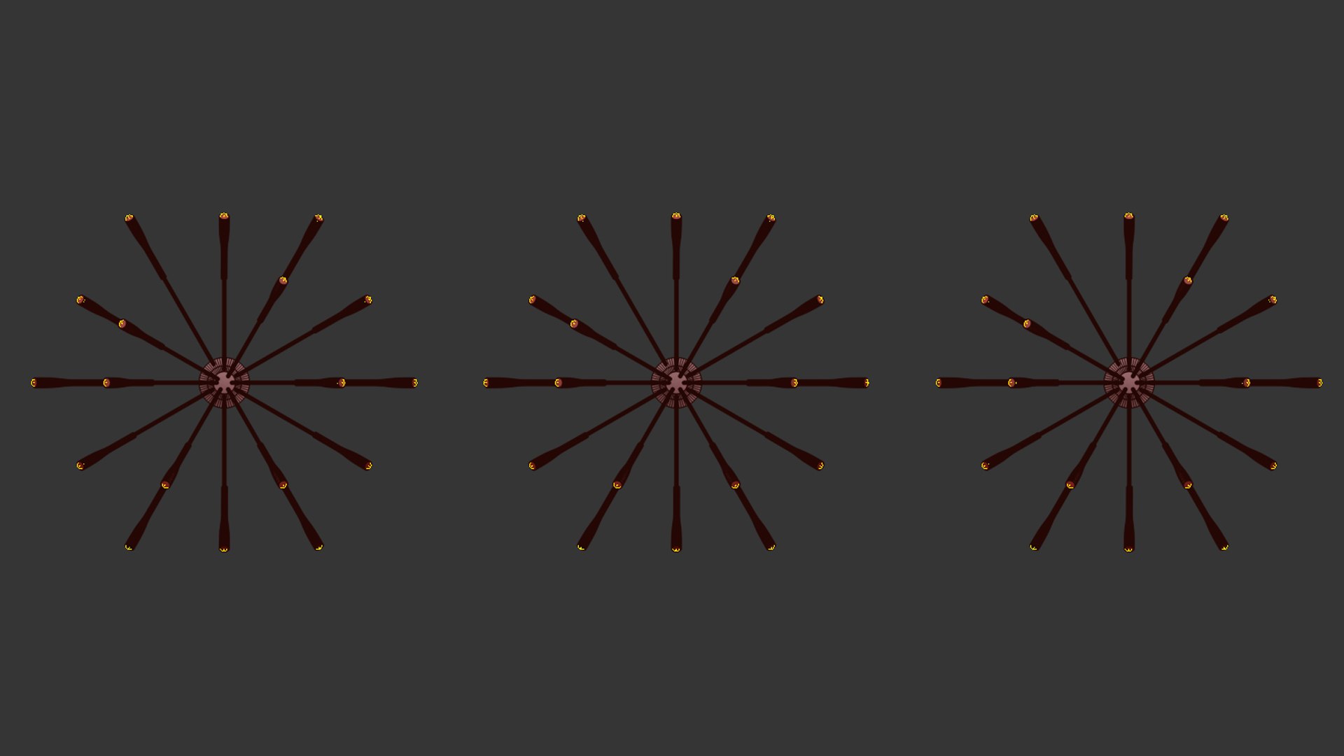 Lightweight Chandelier By Tom Kirk Lighting 3D Model - TurboSquid 2126855