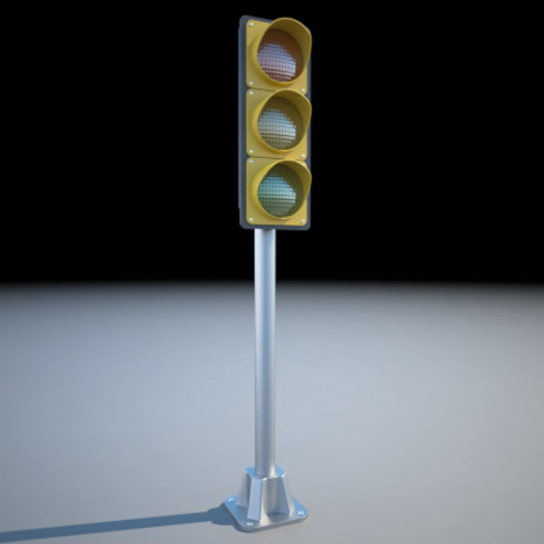 Traffic Signal 3d Model