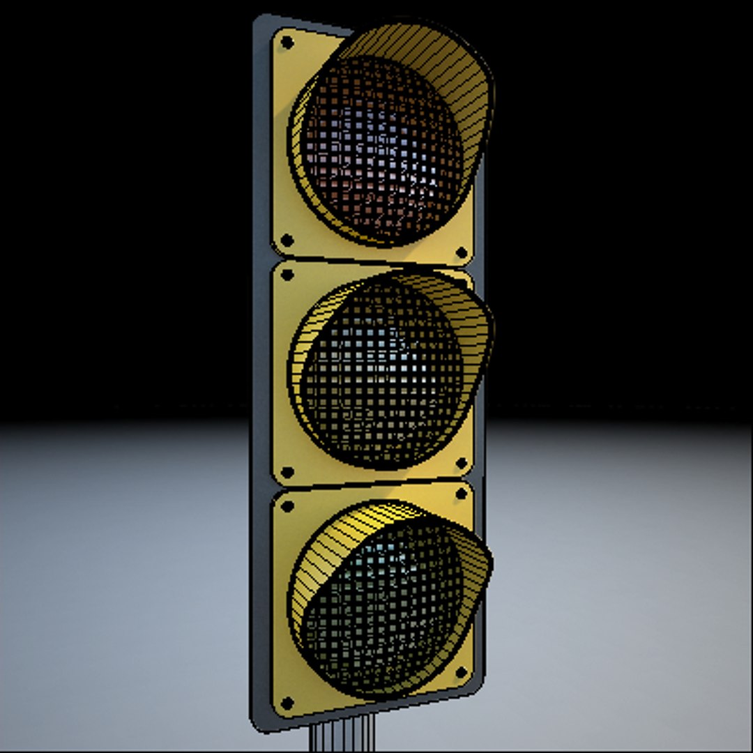 Traffic Signal 3d Model