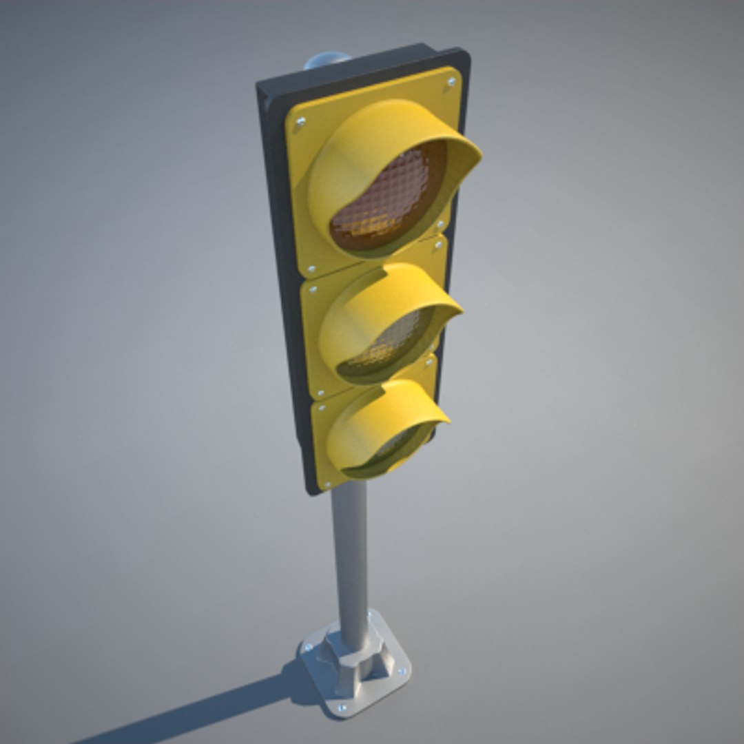Traffic Signal 3d Model