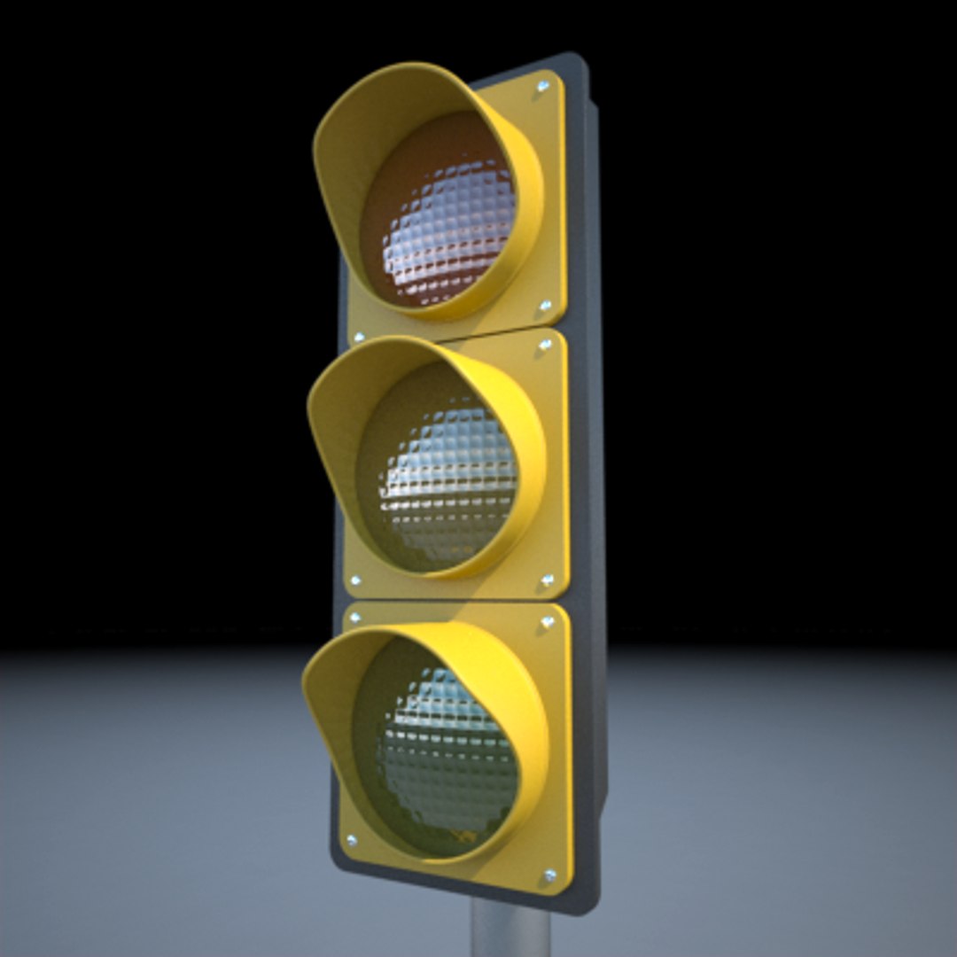 Traffic Signal 3d Model