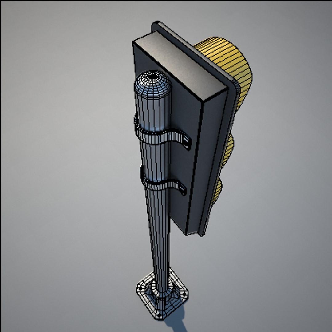 Traffic Signal 3d Model
