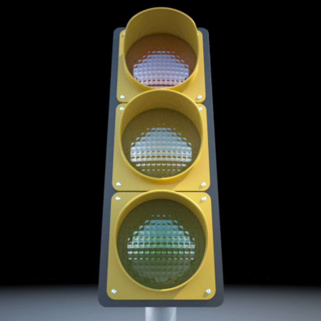 Traffic Signal 3d Model