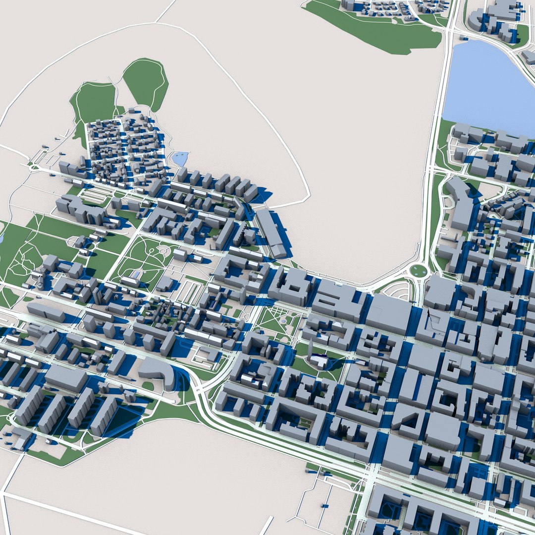 Lulea City Sweden 3D Model - TurboSquid 2412629