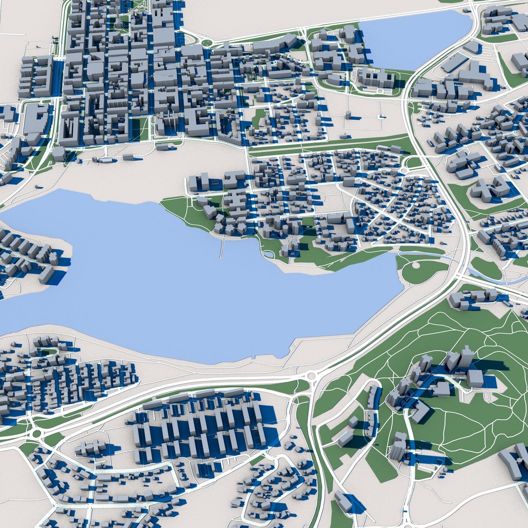 Lulea City Sweden 3D Model - TurboSquid 2412629