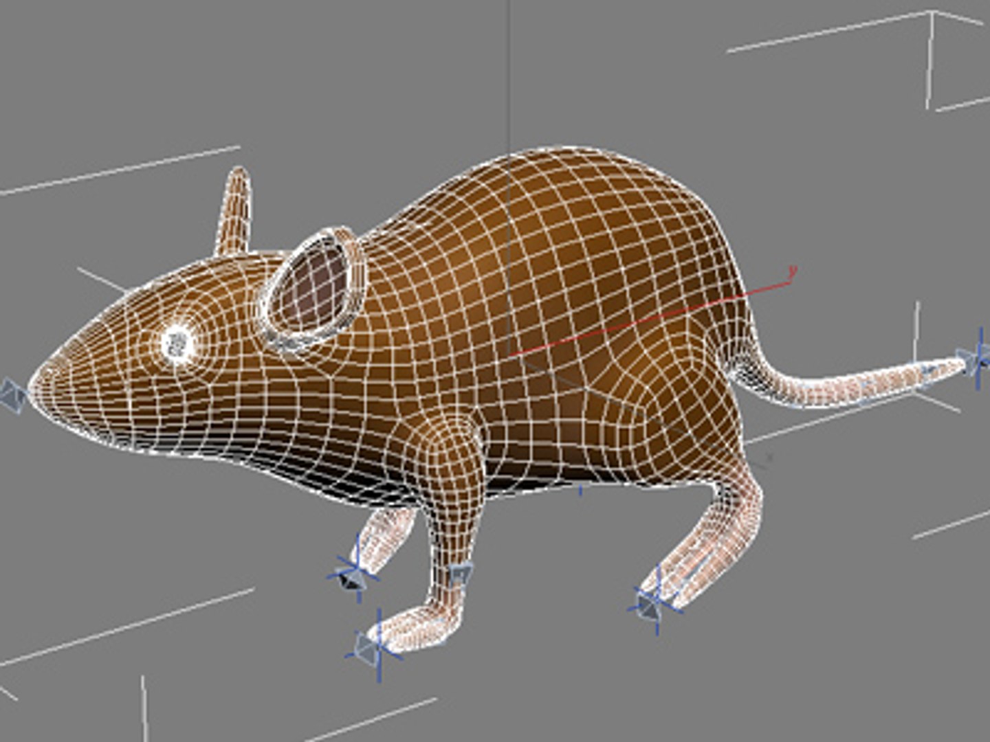 Rat Mouse Bones 3ds