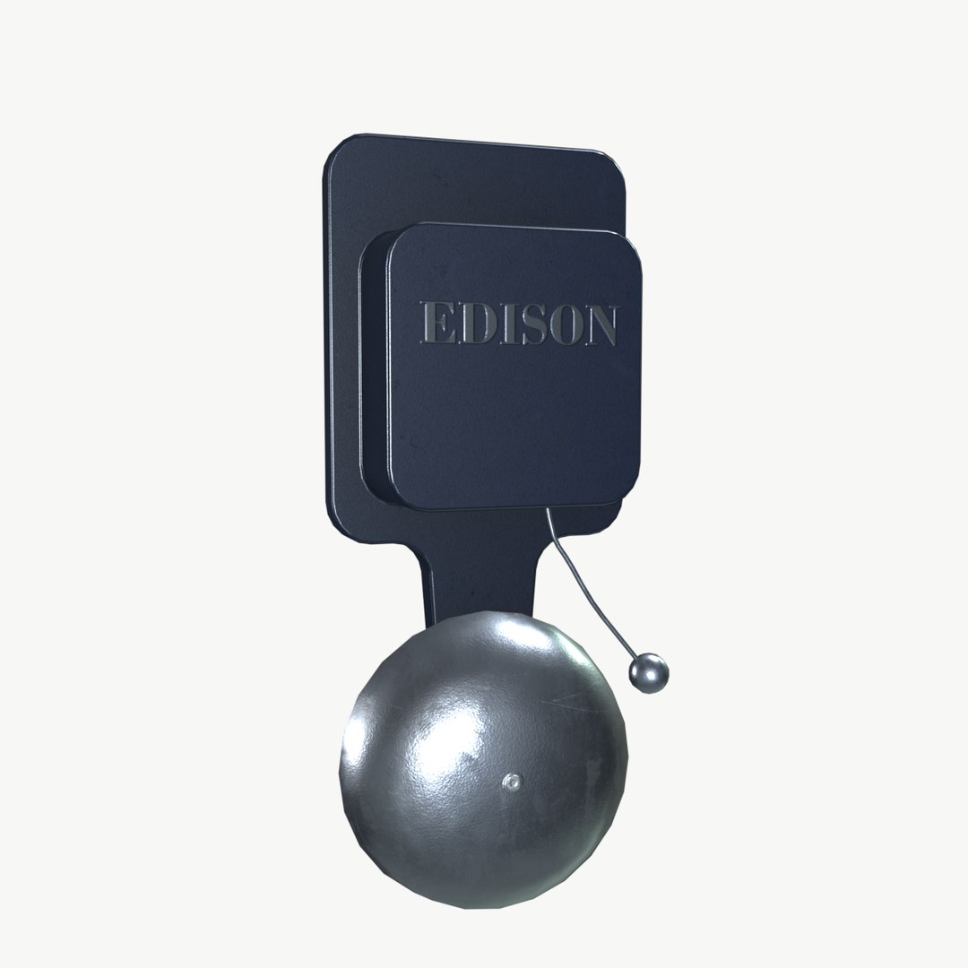 Electric Bell 3D Model - TurboSquid 2340350