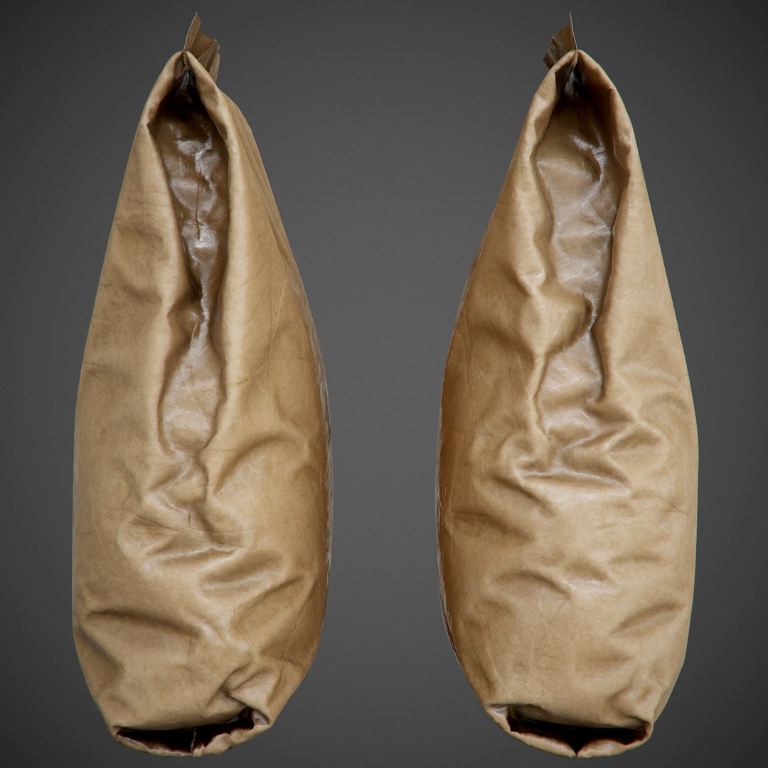 Paper Bag Pbr - 3D - TurboSquid 1279759