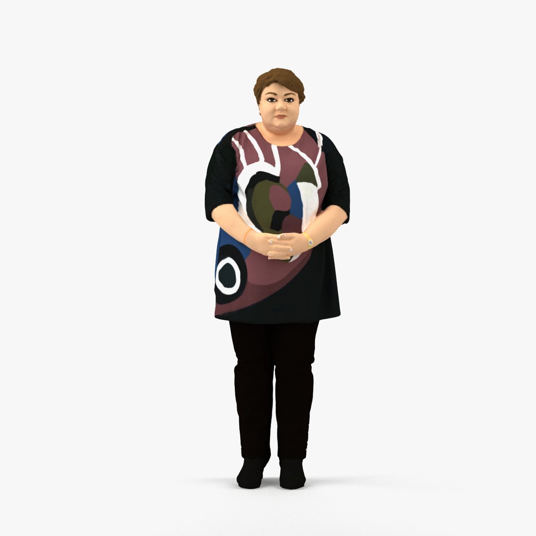 3D realistic human color model - TurboSquid 1661107