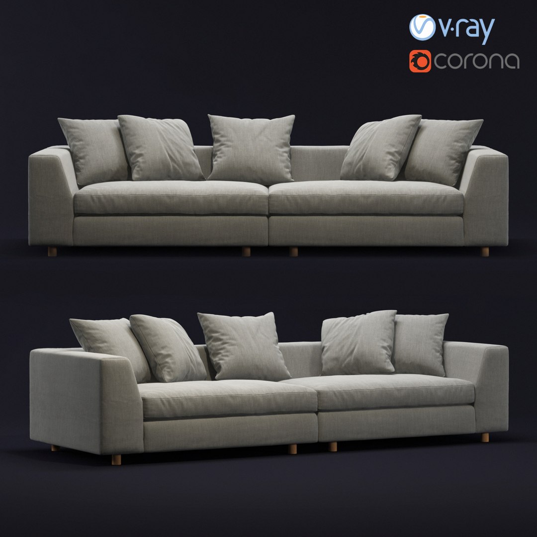 Sofa Design 3D Model - TurboSquid 1287582