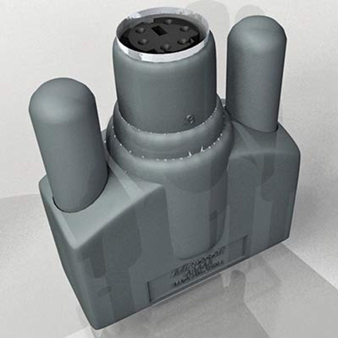 connectors converted 3d model