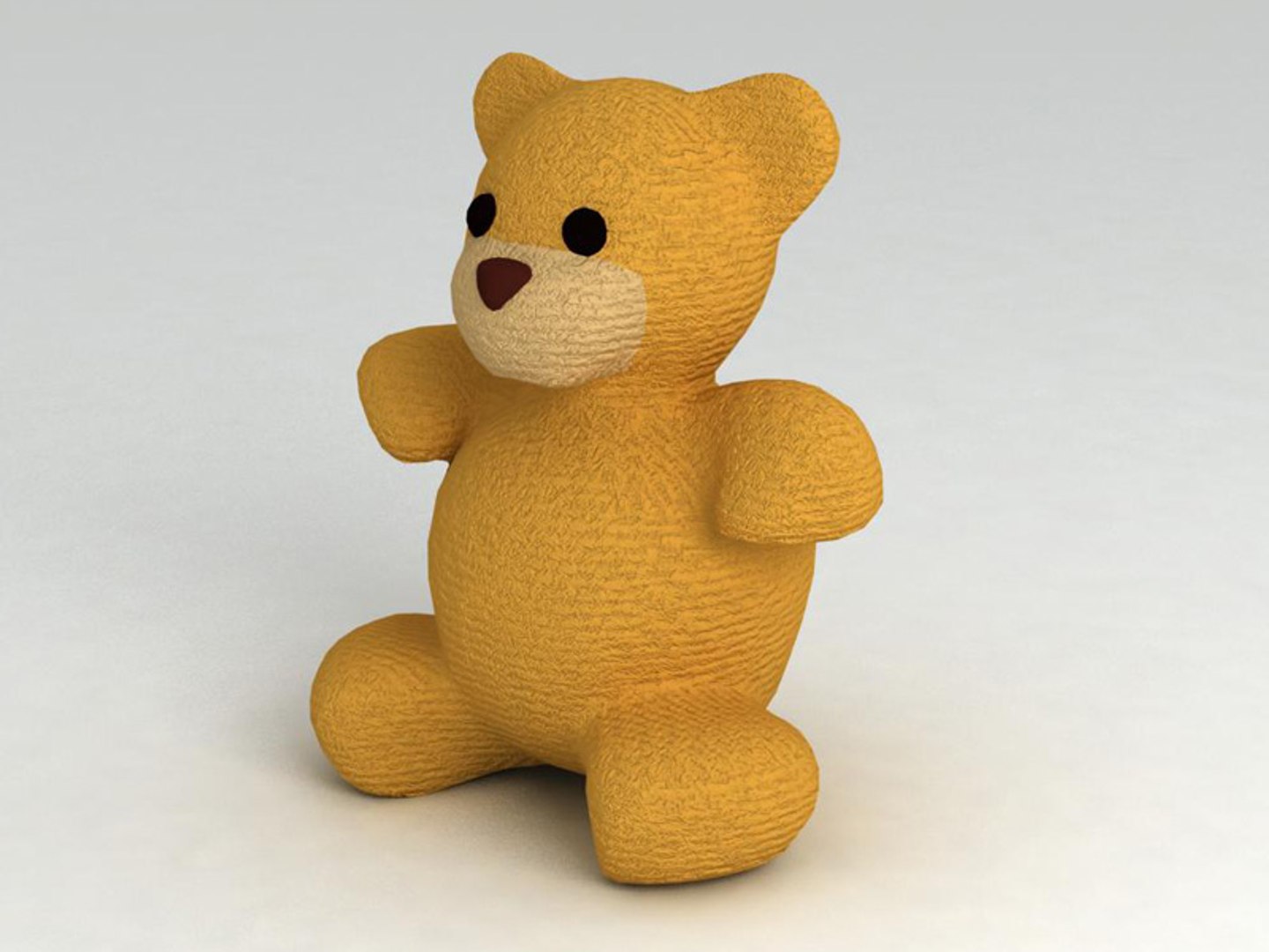 toy bear 3d model
