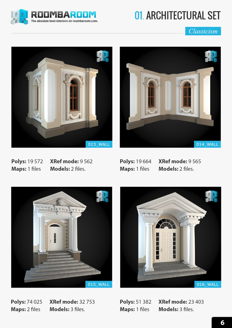 3d Model Architectural Settings