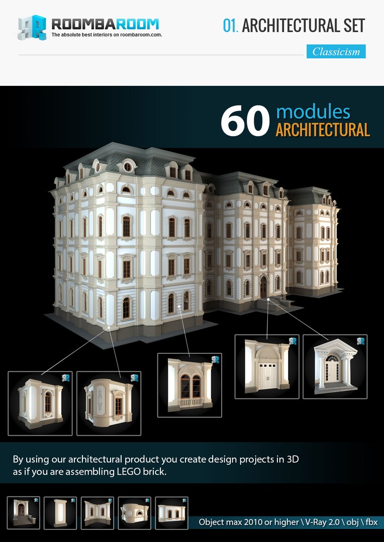 3d Model Architectural Settings