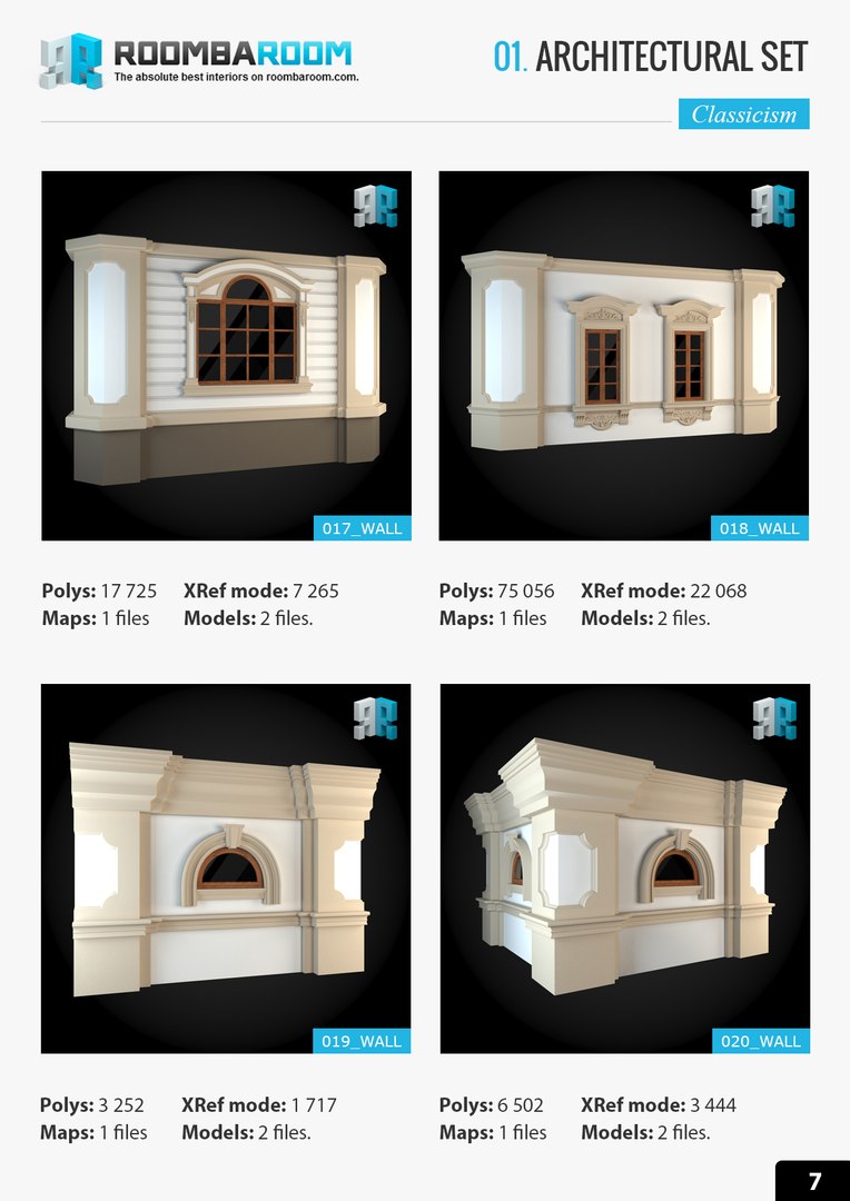 3d Model Architectural Settings