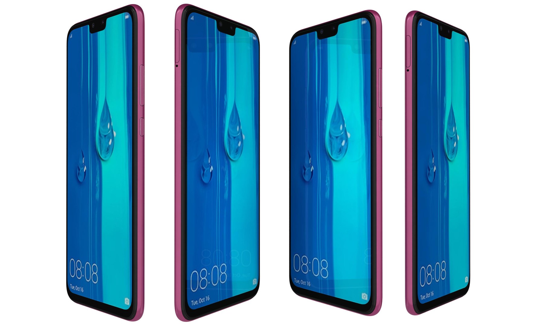 3D Model Huawei Y9 2019 Colors - TurboSquid 1377542