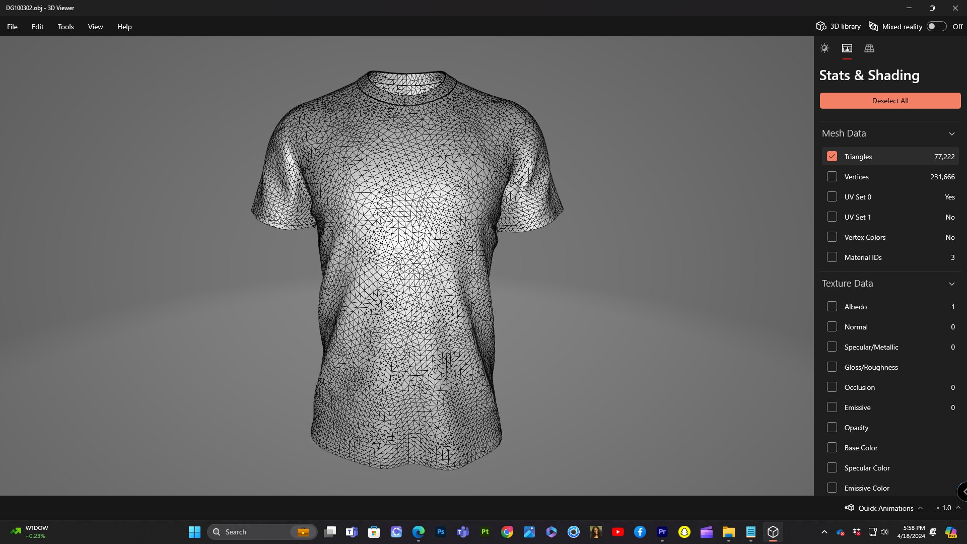 3D Sporty Round Neck Tee CLO And Marvelous Designer - TurboSquid 2218738