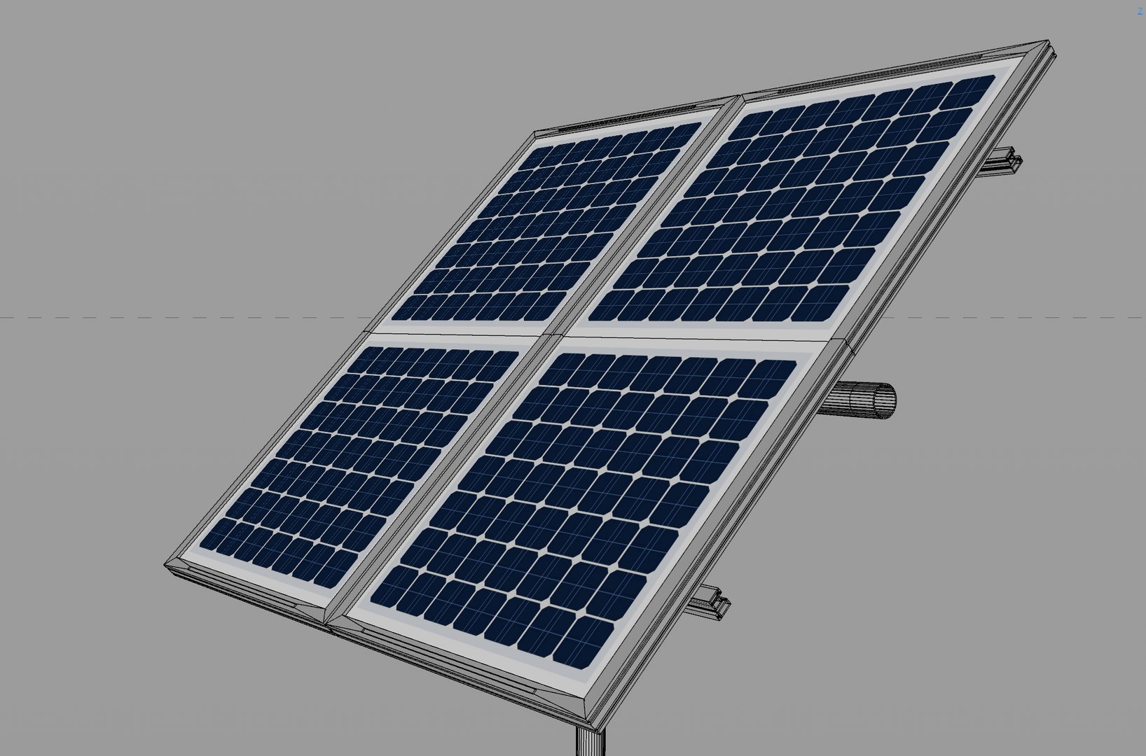 Solar panel 1 piece 4k textures UE textures 3D model - TurboSquid 2036894