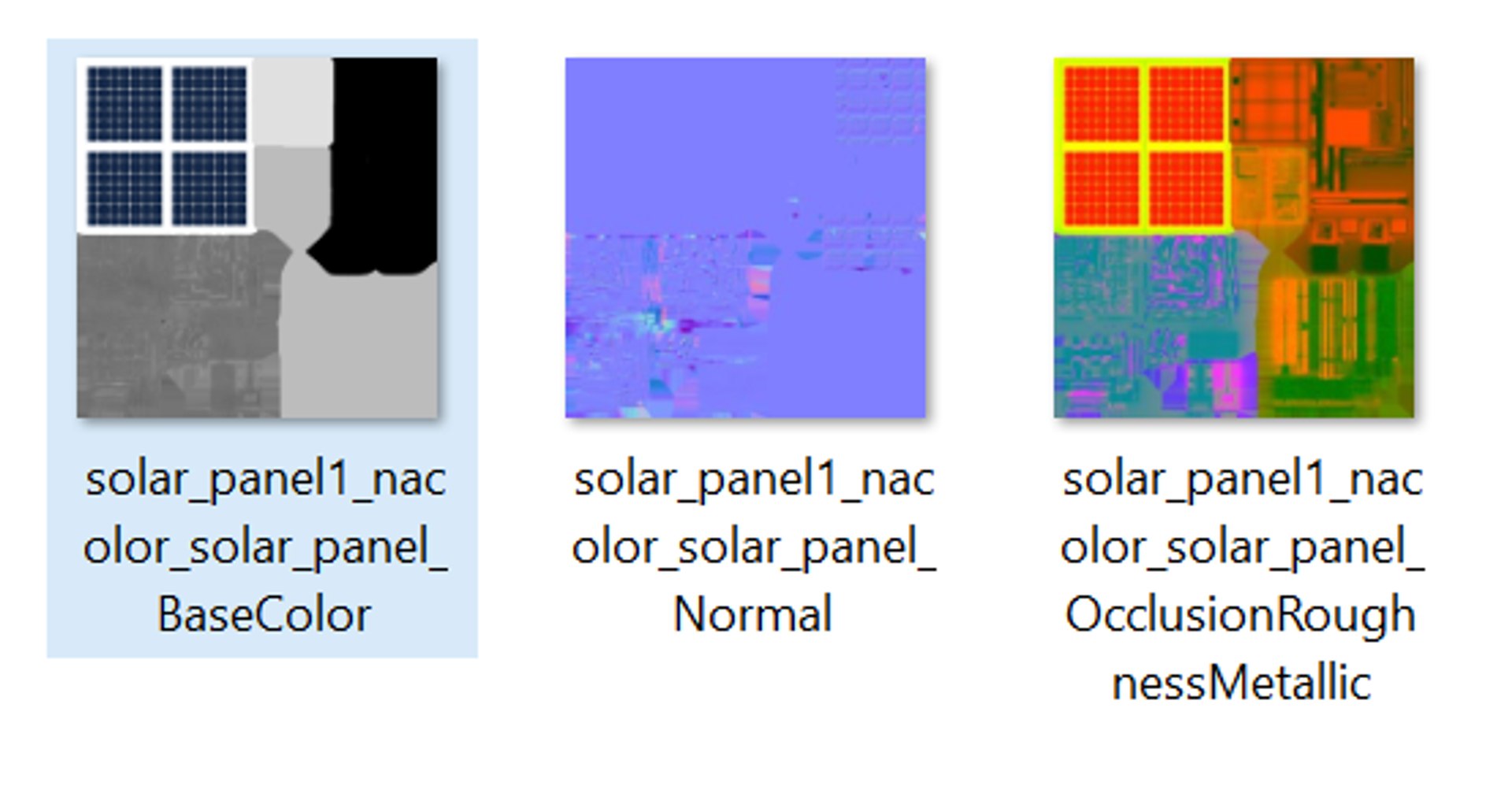 Solar panel 1 piece 4k textures UE textures 3D model - TurboSquid 2036894