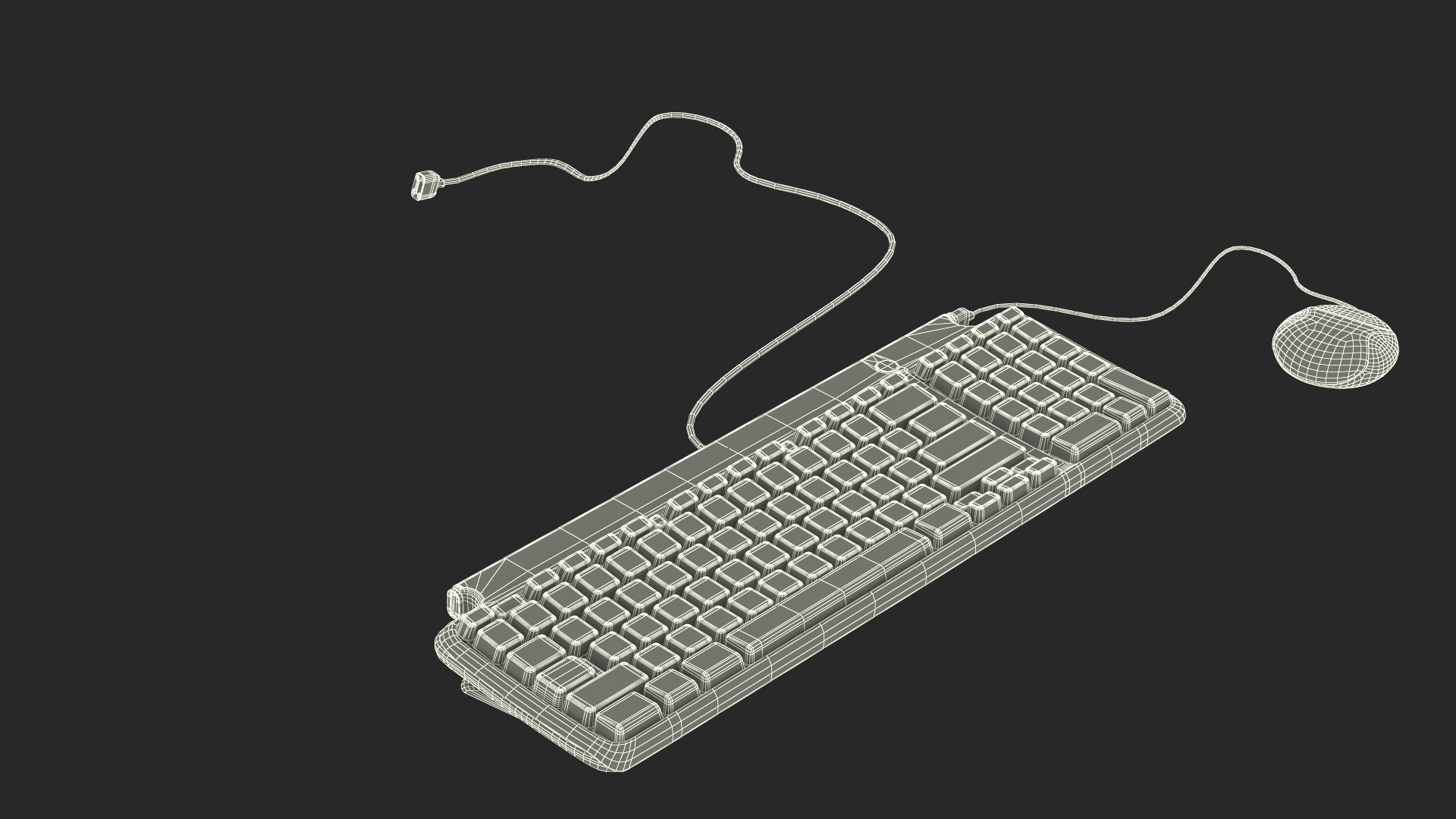 3D Apple IMac G3 Keyboard And Mouse Blue - TurboSquid 2382810