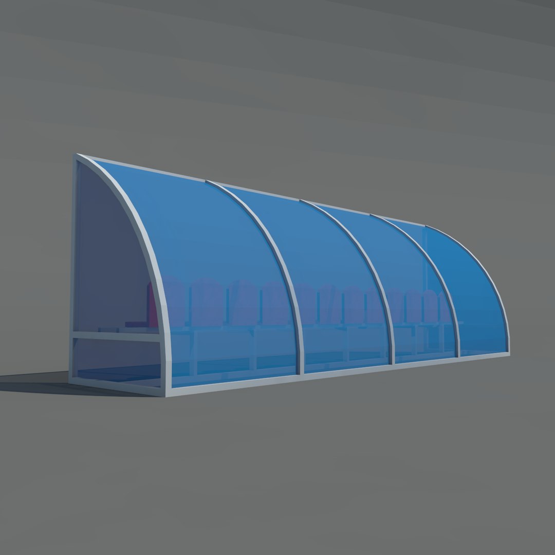 3D ready soccer bench - TurboSquid 1224273