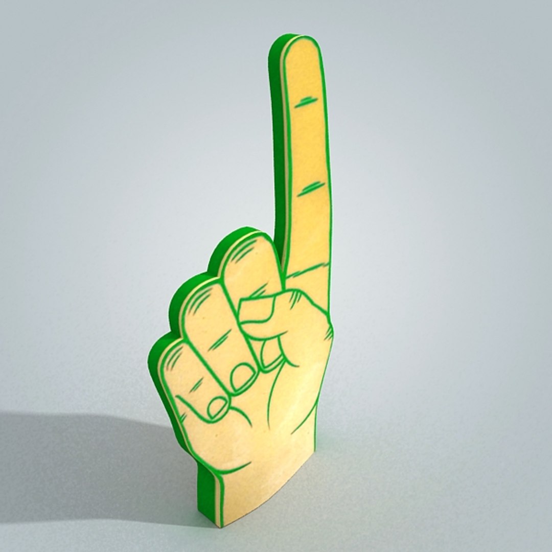 3d max foam hand
