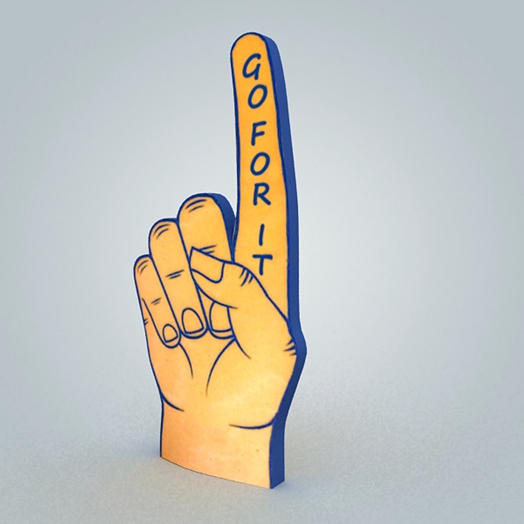 3d max foam hand