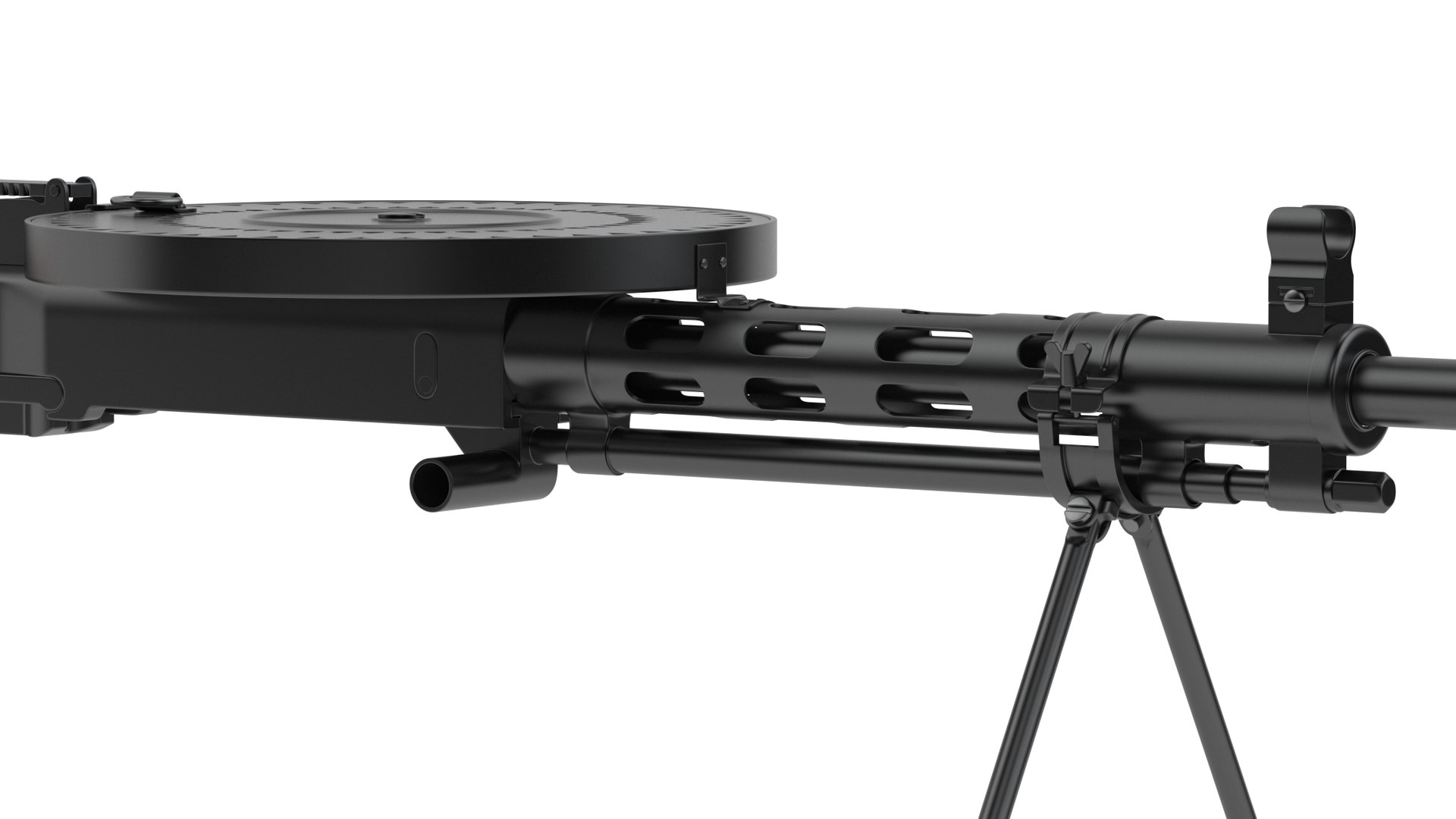 Degtyaryov Machine Gun 3D Model - TurboSquid 1736542