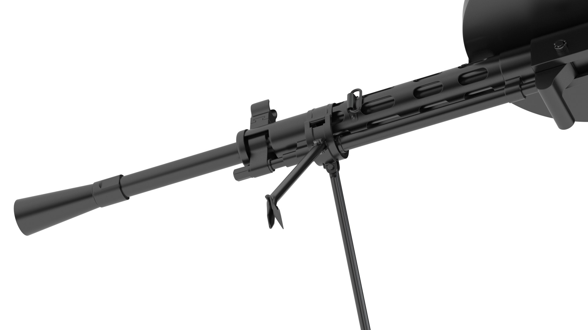 Degtyaryov Machine Gun 3D Model - TurboSquid 1736542