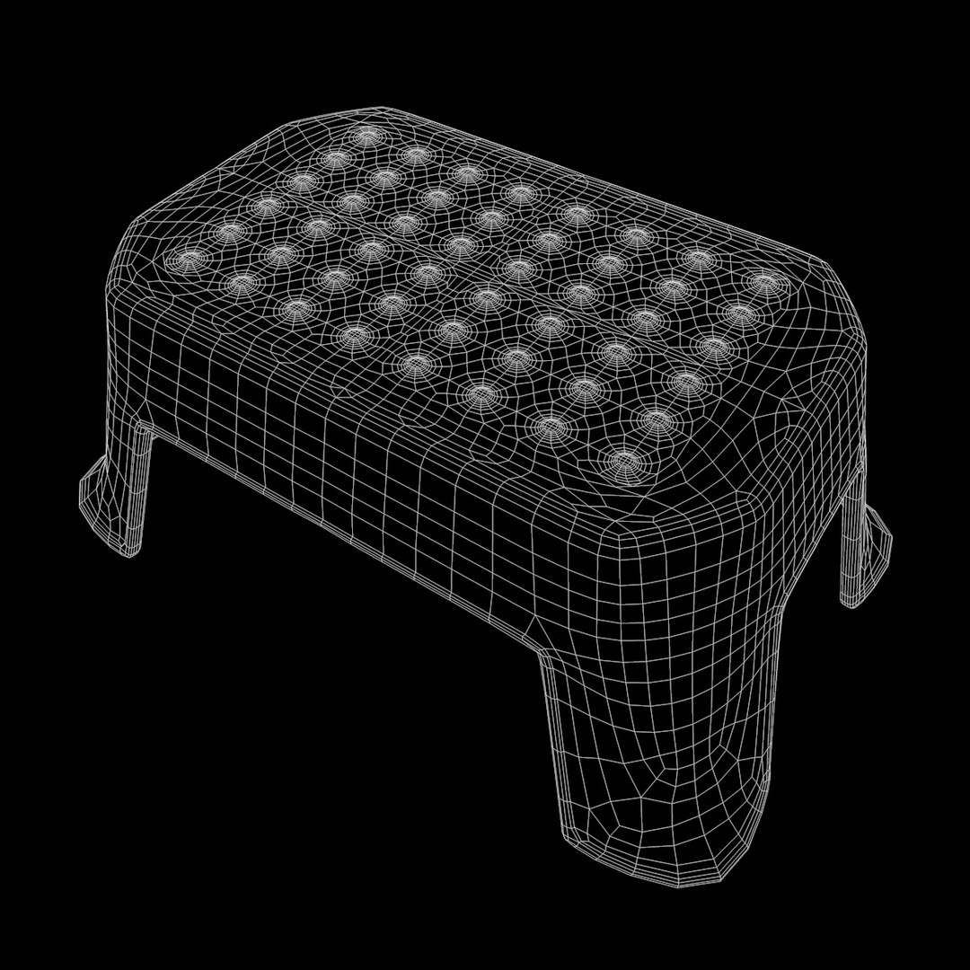 3d Plastic Stool Design