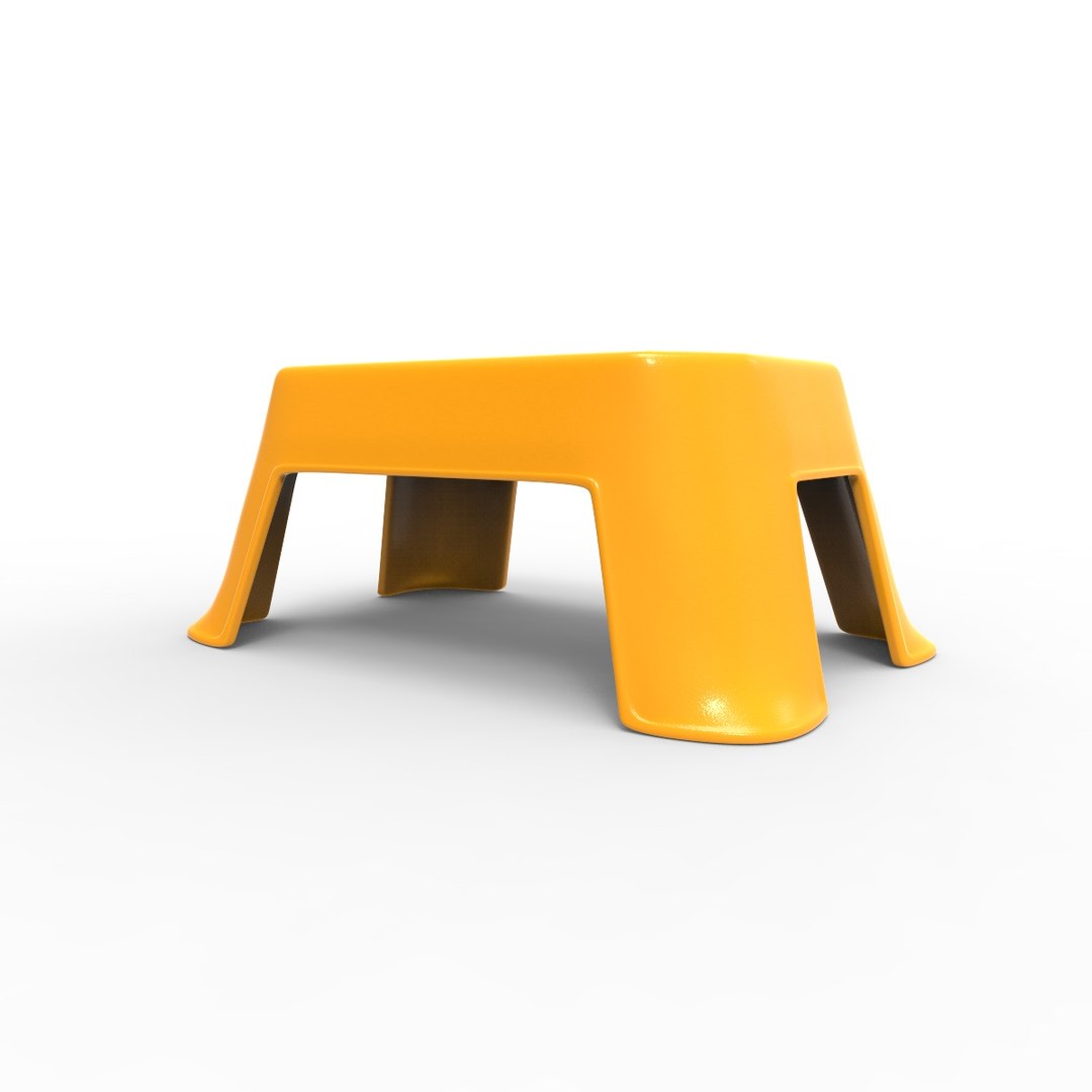 3d Plastic Stool Design