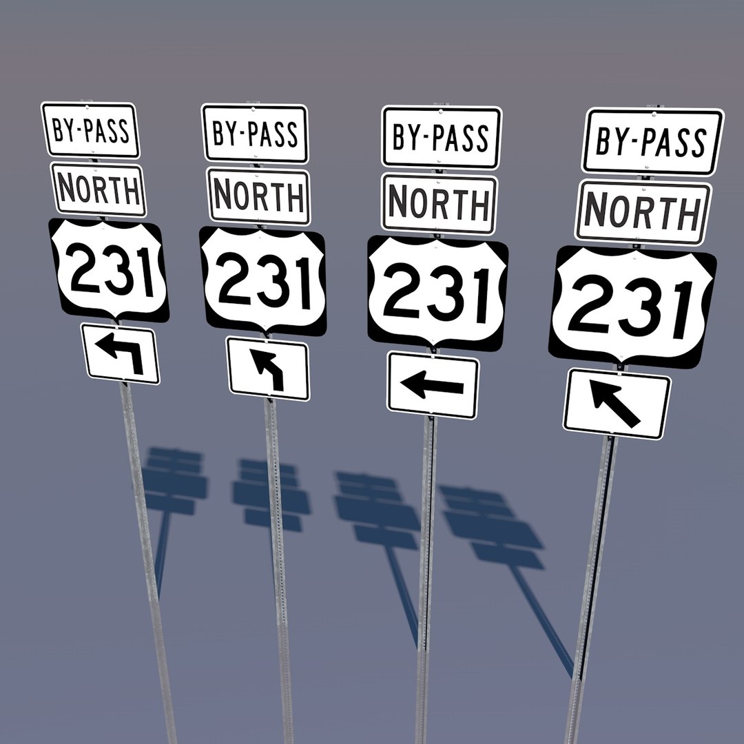 U S Highway 231 3d C4d