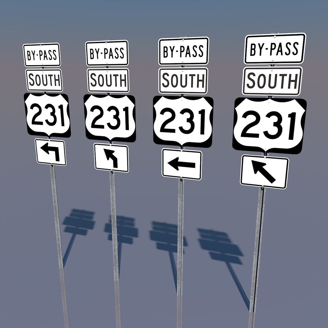 U S Highway 231 3d C4d