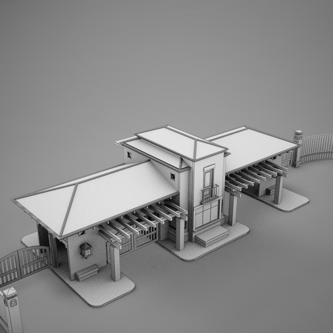 Gated Condo Entrance Max