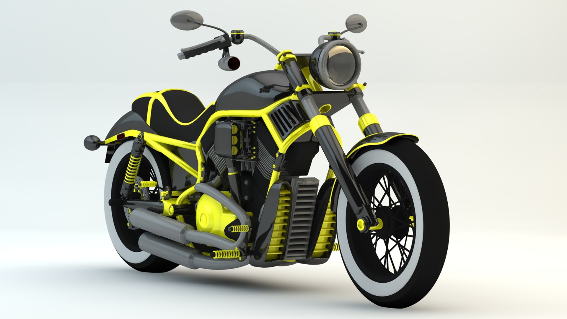 Speedmaster Motorcycle Cruiser 3d 3ds