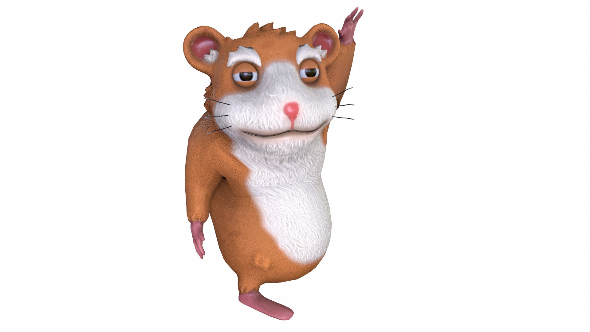 Cartoon Hamster Animations 3D - TurboSquid 1458897