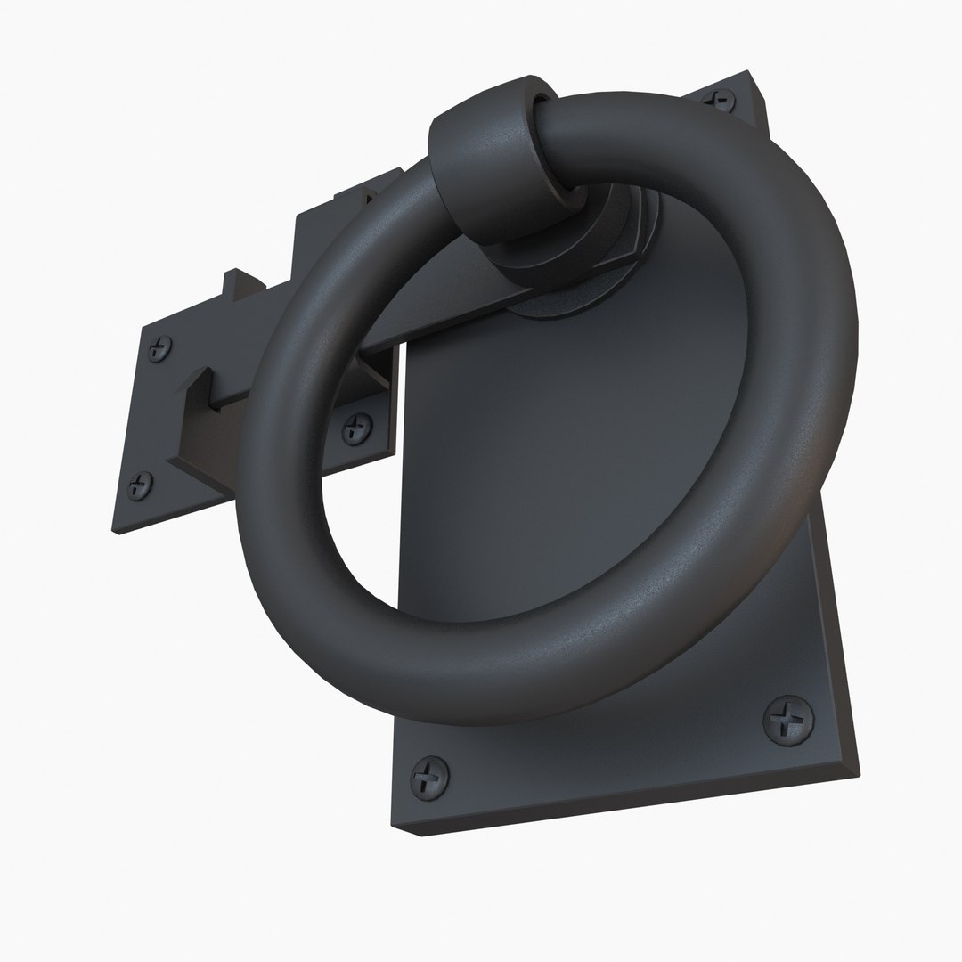 Gate Ring Latch Model - TurboSquid 2099185